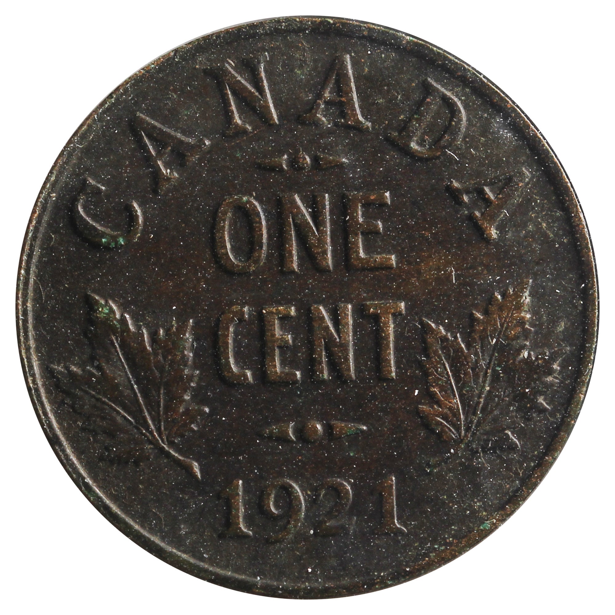 1921 Canada 1-Cent Extra-Fine (EF40) Scratched, Cleaned or Impaired – Colonial Acres Coins