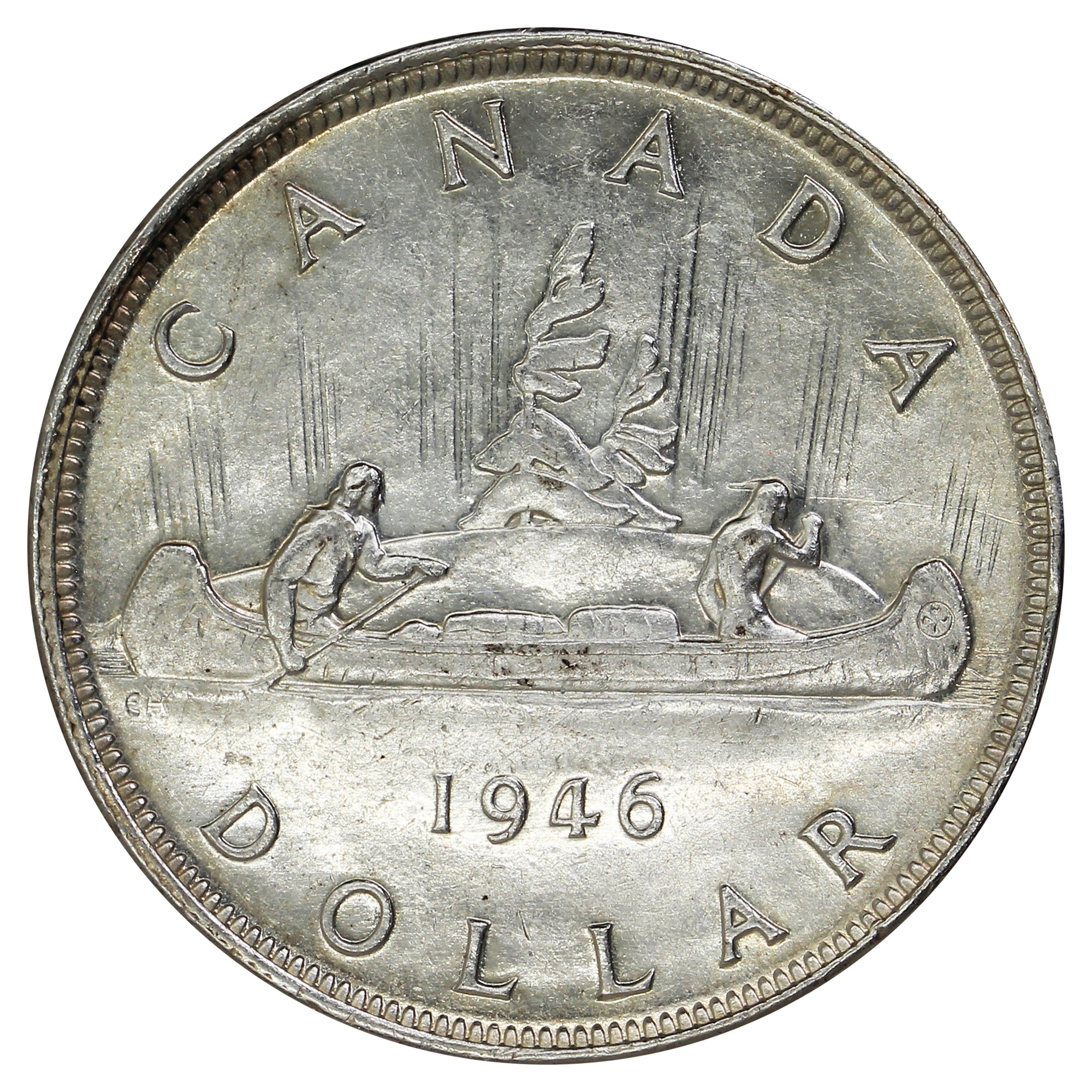 1946 Canada Dollar Extra Fine (EF40) $ – Colonial Acres Coins