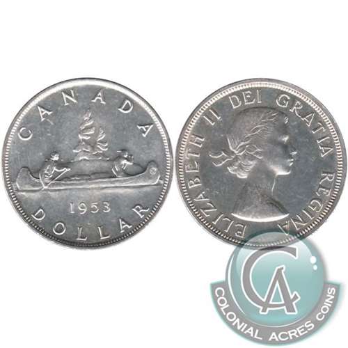 1953 SS SWL Canada Dollar EF-AU (EF-45) – Colonial Acres Coins