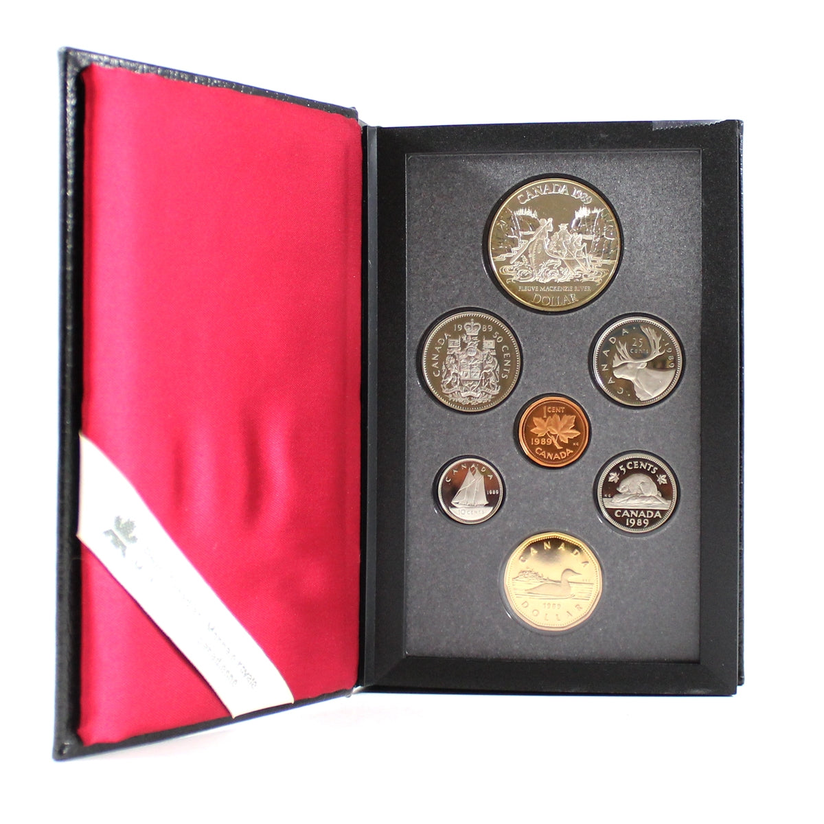 RDC 1989 Canada Proof Double Dollar Set (Silver dollar lightly toned) – Colonial Acres Coins