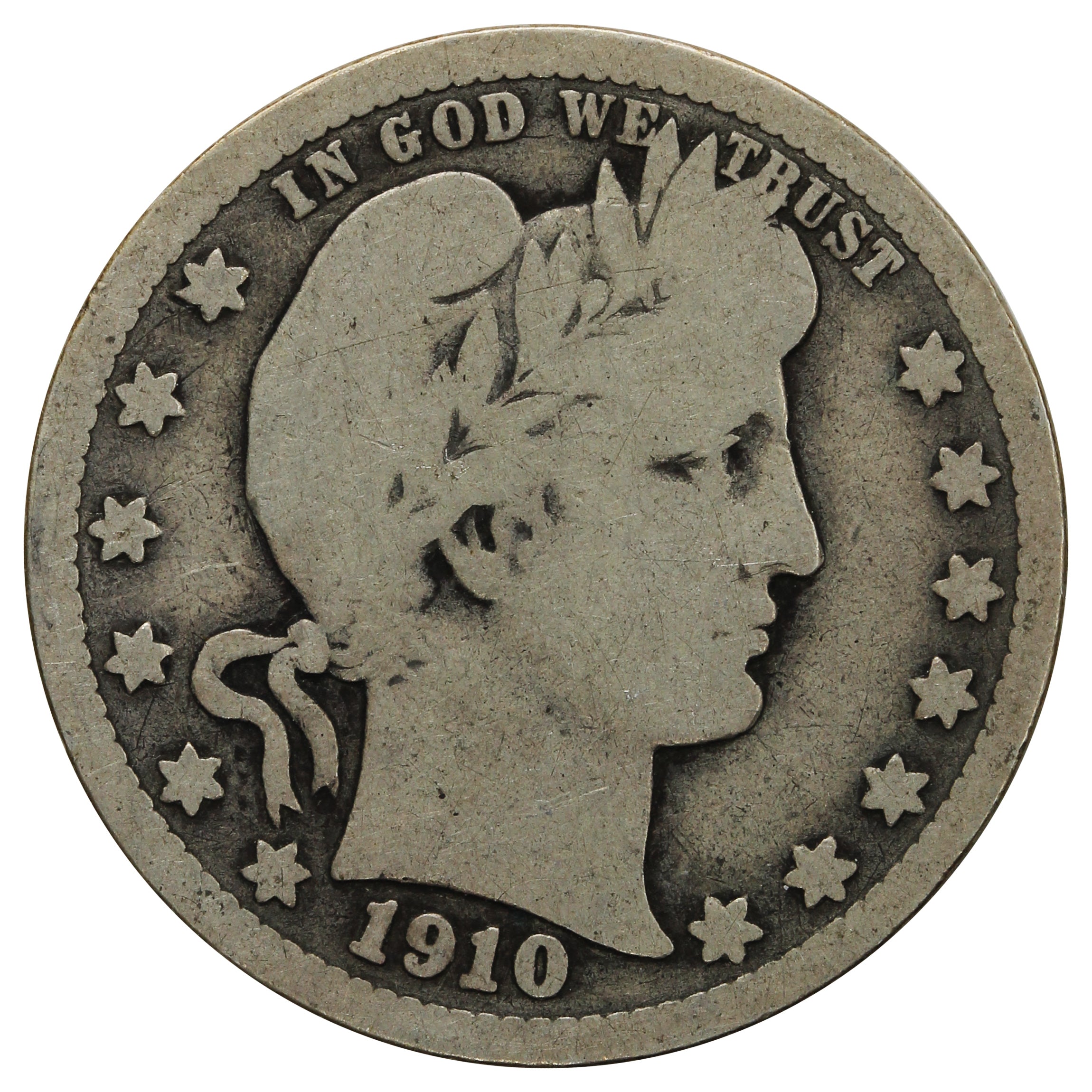 1910 D USA Quarter Good (G-4) – Colonial Acres Coins