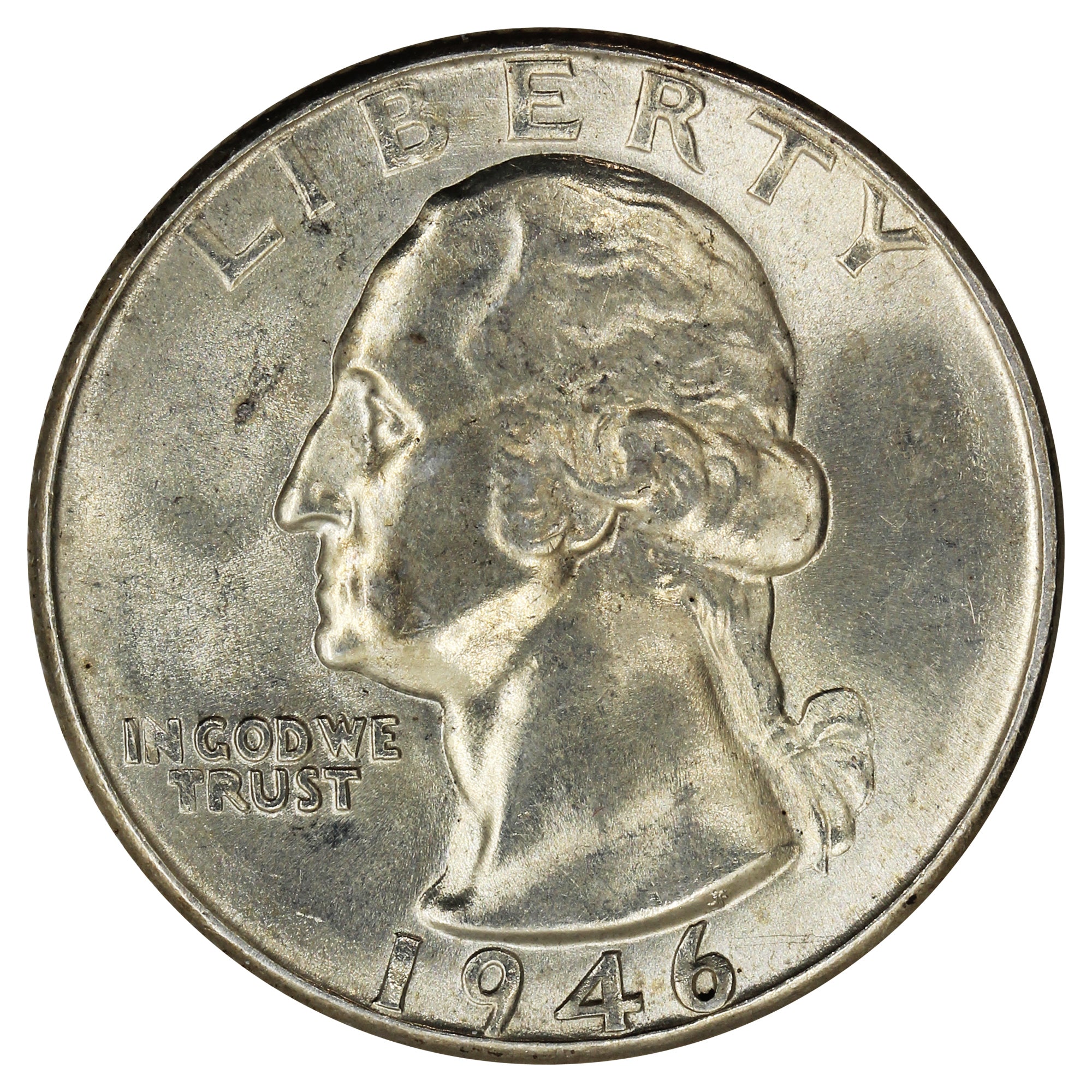 1946 USA Quarter Choice Brilliant Uncirculated (MS64) – Colonial Acres Coins