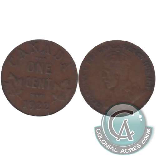 1 Cent 1920-1929 | Colonial Acres Coins