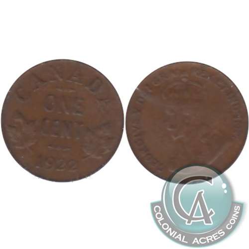1 Cent 1920-1929 | Colonial Acres Coins