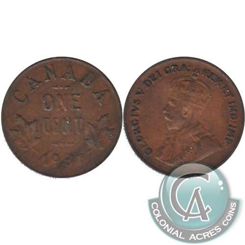 1 Cent 1930-1939 | Colonial Acres Coins