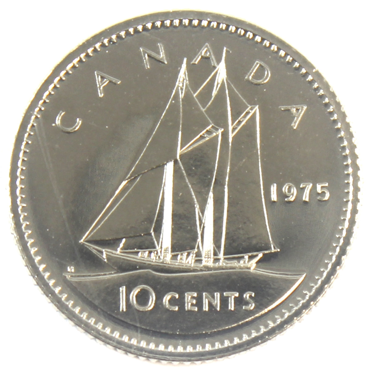 1975 Canada 10-cent Proof Like – Colonial Acres Coins