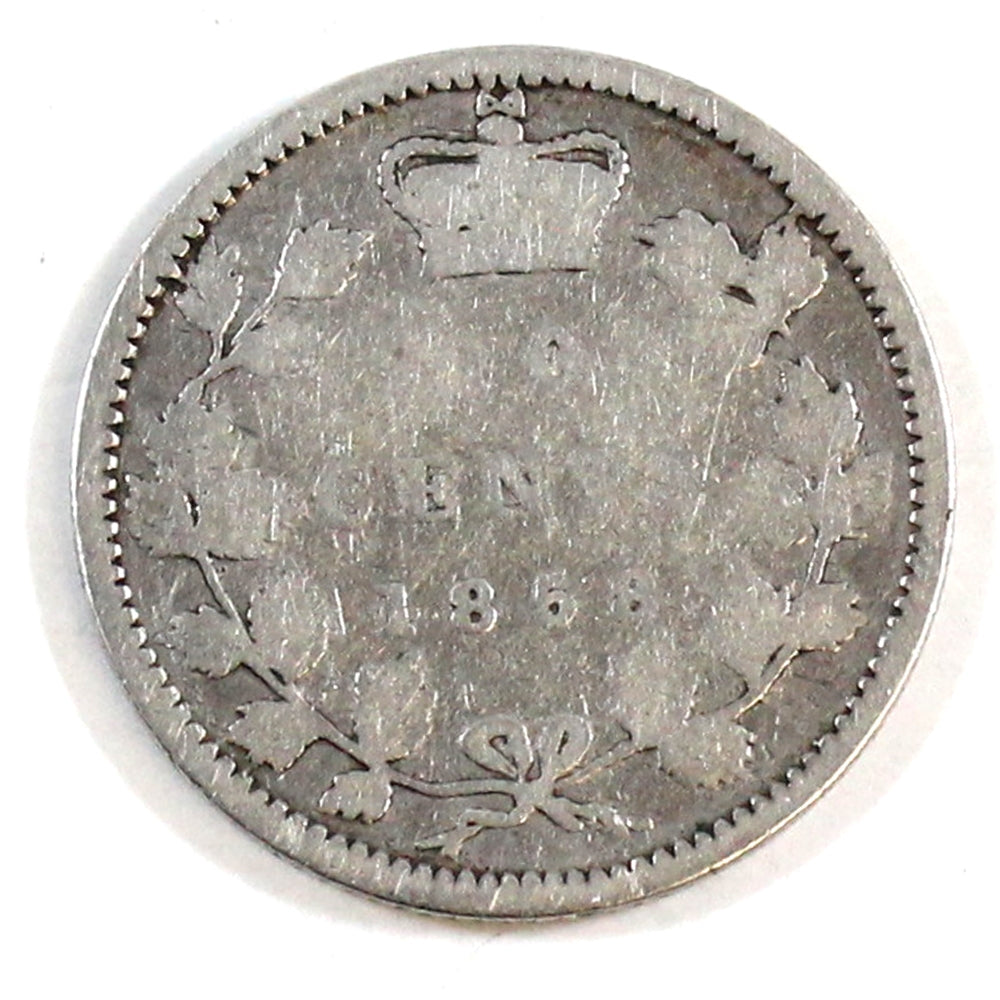 1858 Canada 10-cents Filler – Colonial Acres Coins