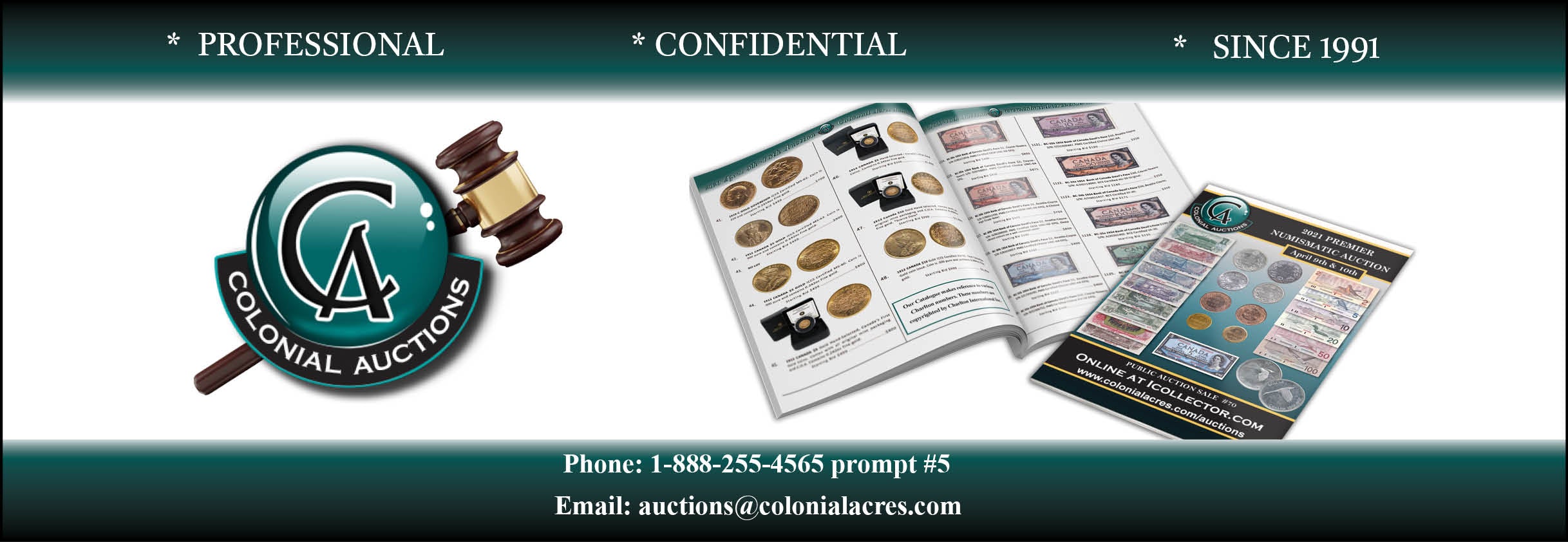 Colonial Acres Coins