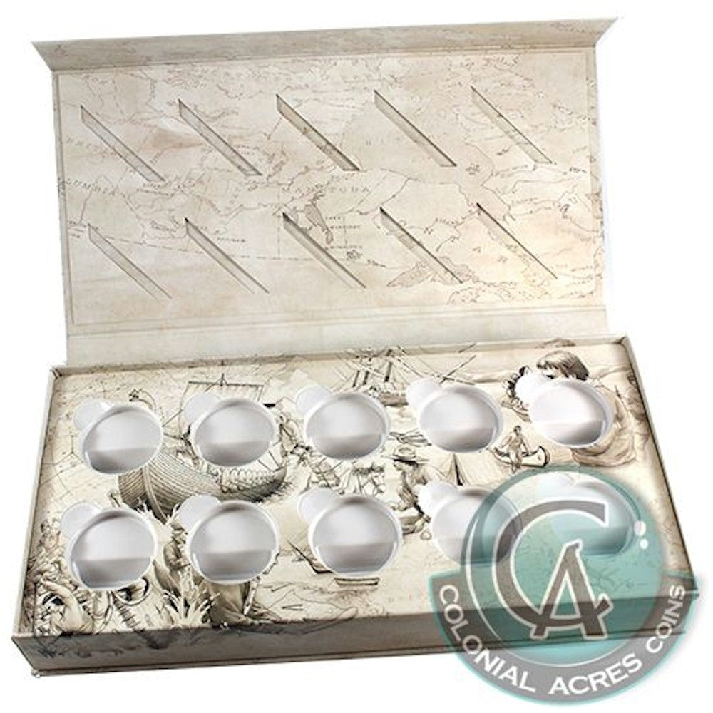 Empty Exploring Canada 10-coin Display Box for up to 38mm Capsules ...