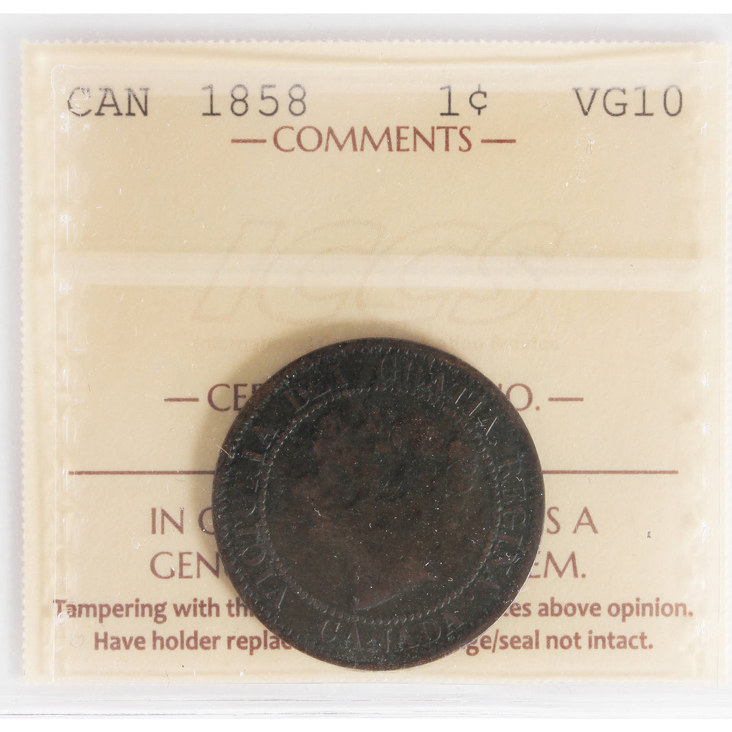 1 Cent 1858-1899 | Colonial Acres Coins