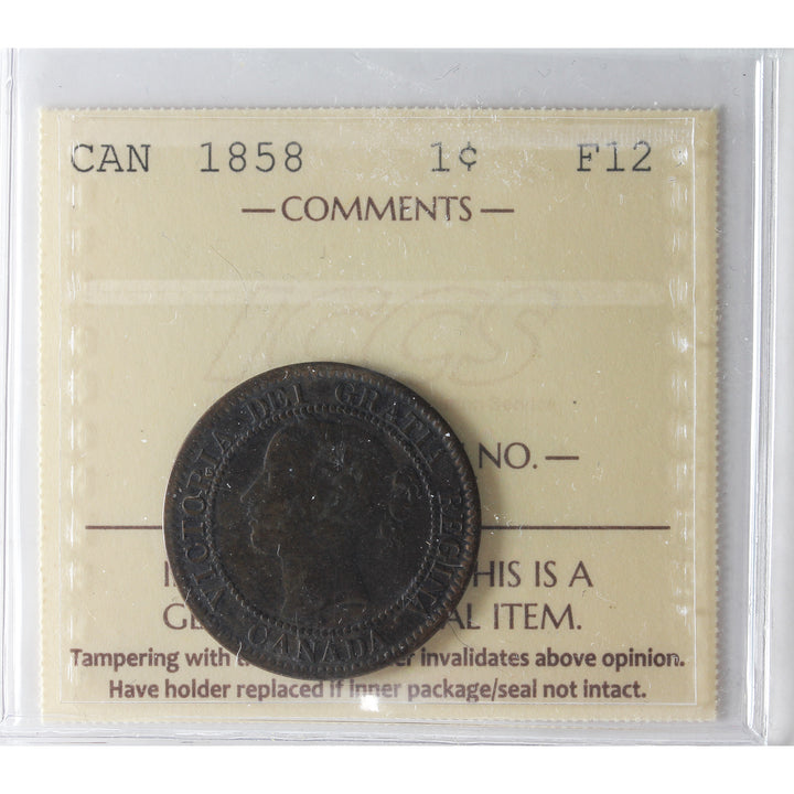 1 Cent 1858-1899 | Colonial Acres Coins