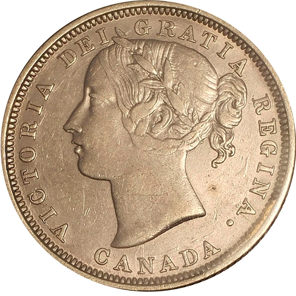 1858 Coinage Canada 20-cents Extra Fine (EF-40) $ – Colonial Acres Coins