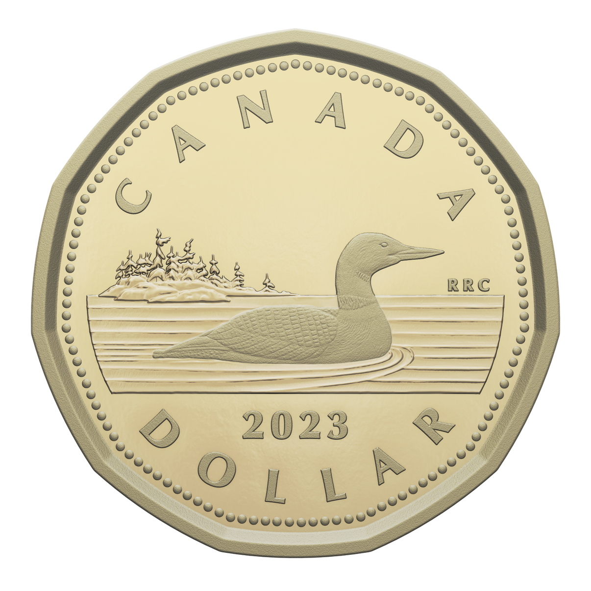 2023 Canada Loon Dollar Proof (non-silver) – Colonial Acres Coins