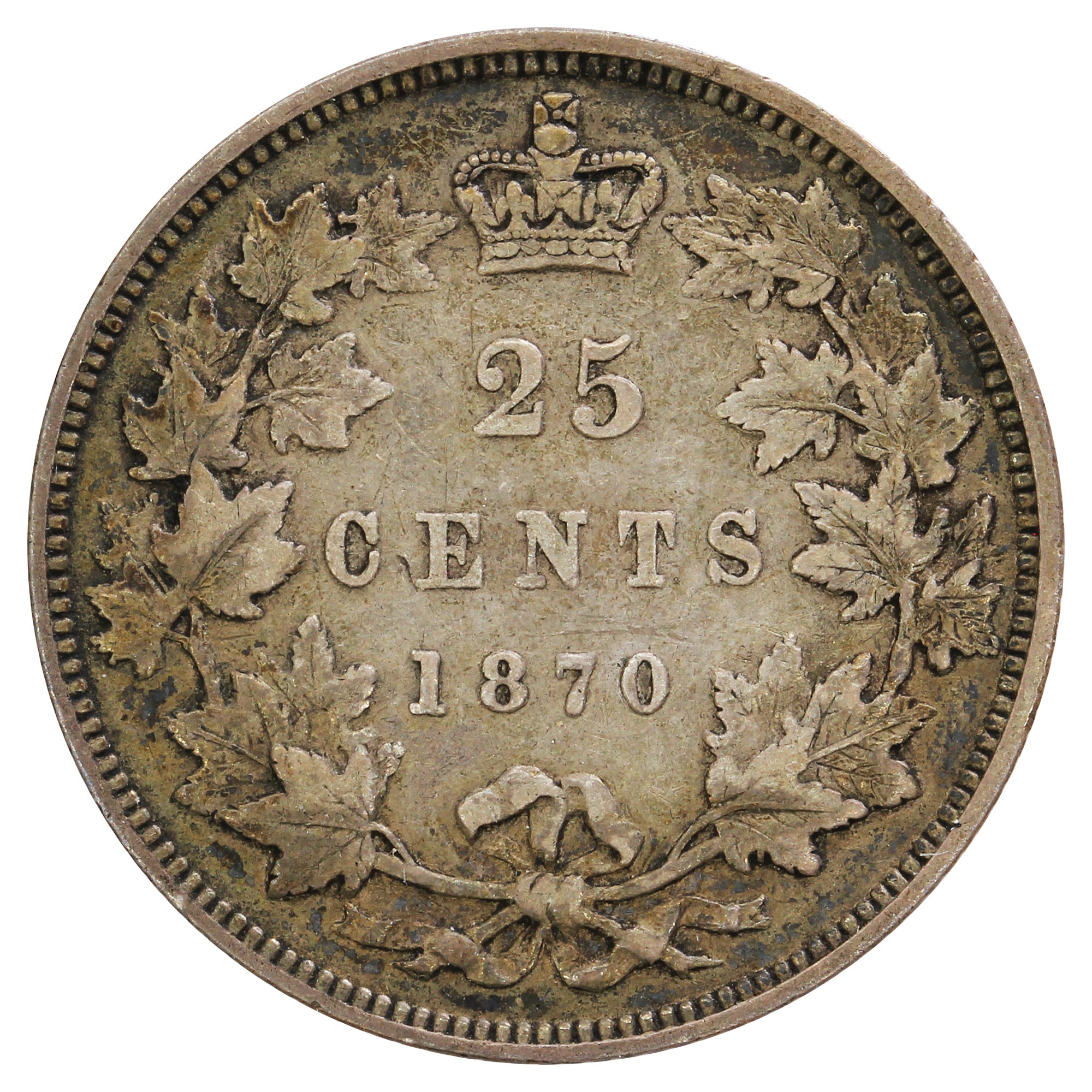 25 Cents 1858-1899 | Colonial Acres Coins