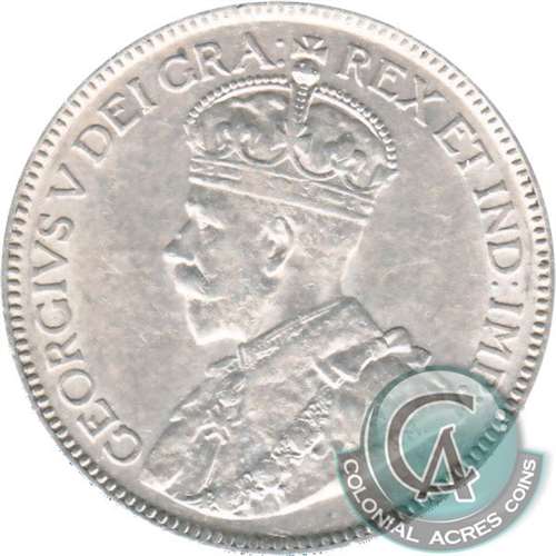 1936 Canada 25-cents Extra Fine (EF-40) – Colonial Acres Coins