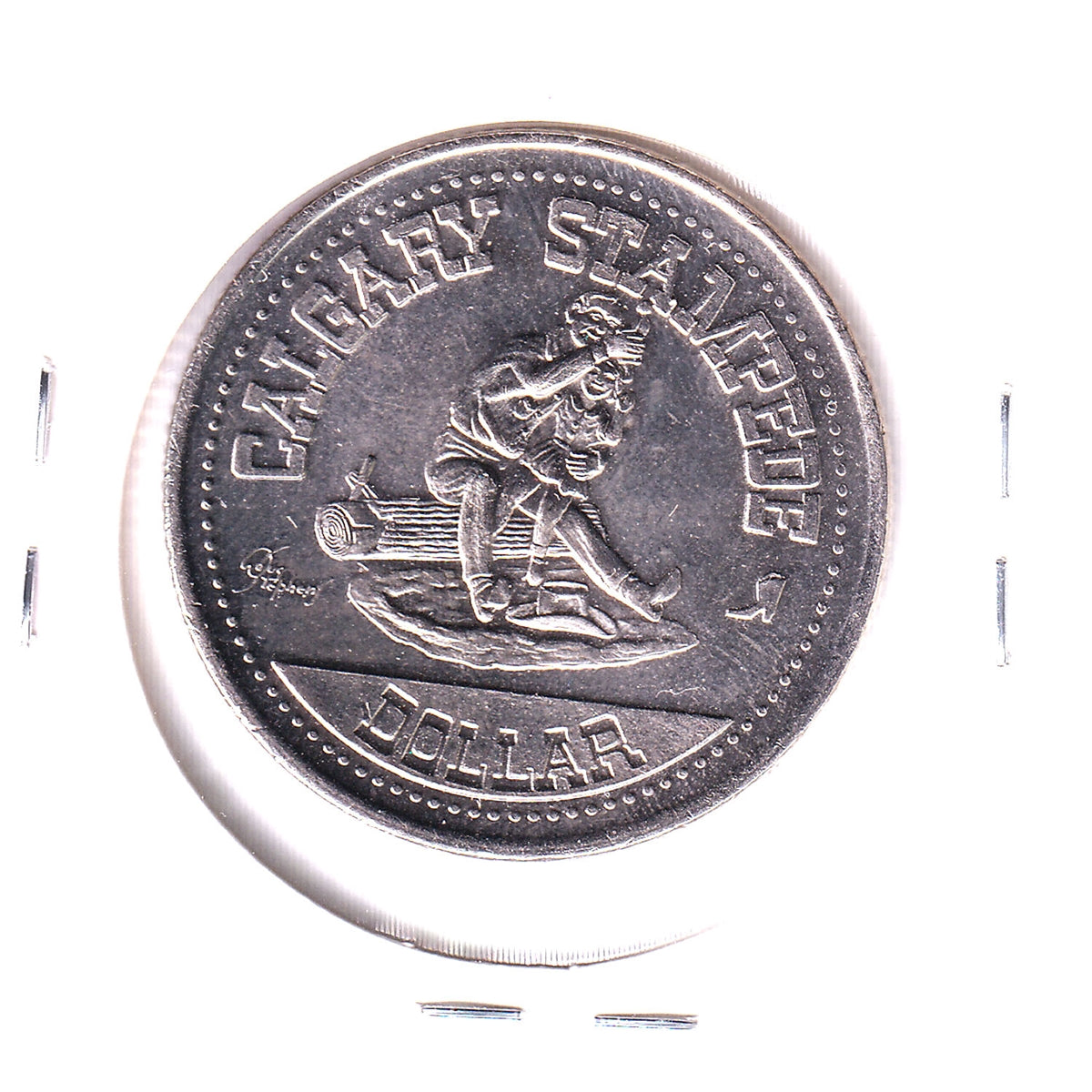 1980 Calgary Stampede Dollar Token (Boot Privy Mark): Alberta's 7 ...