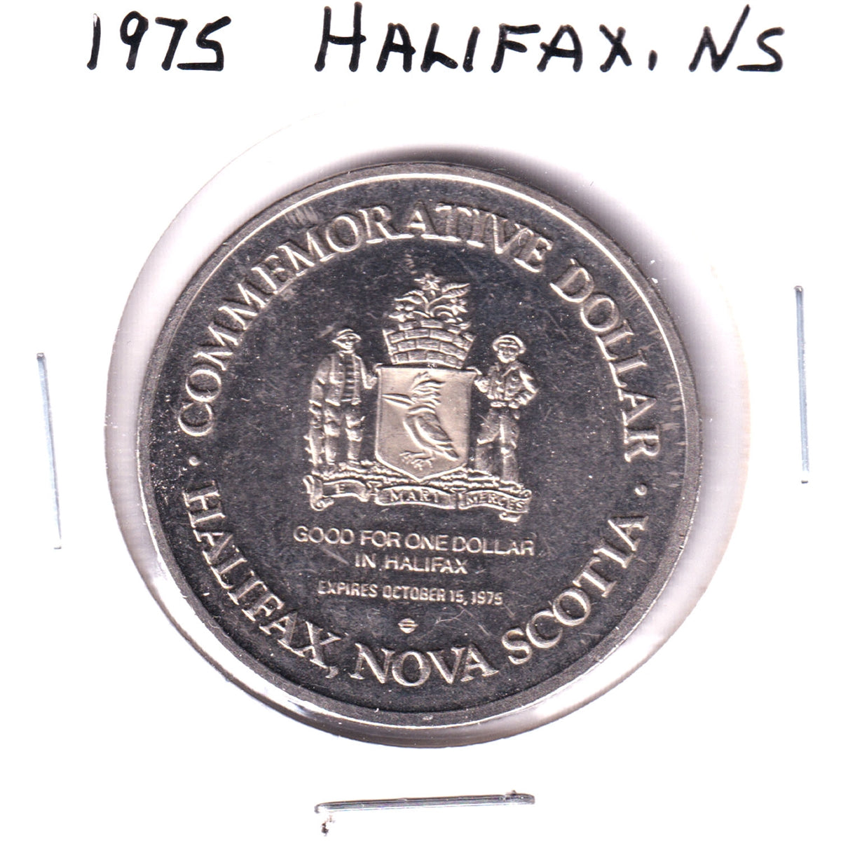 1975 Halifax, Nova Scotia, Joseph Howe Festival Trade Dollar Token ...