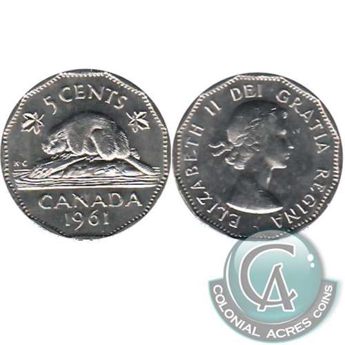 5 Cents 1960-1969 | Colonial Acres Coins