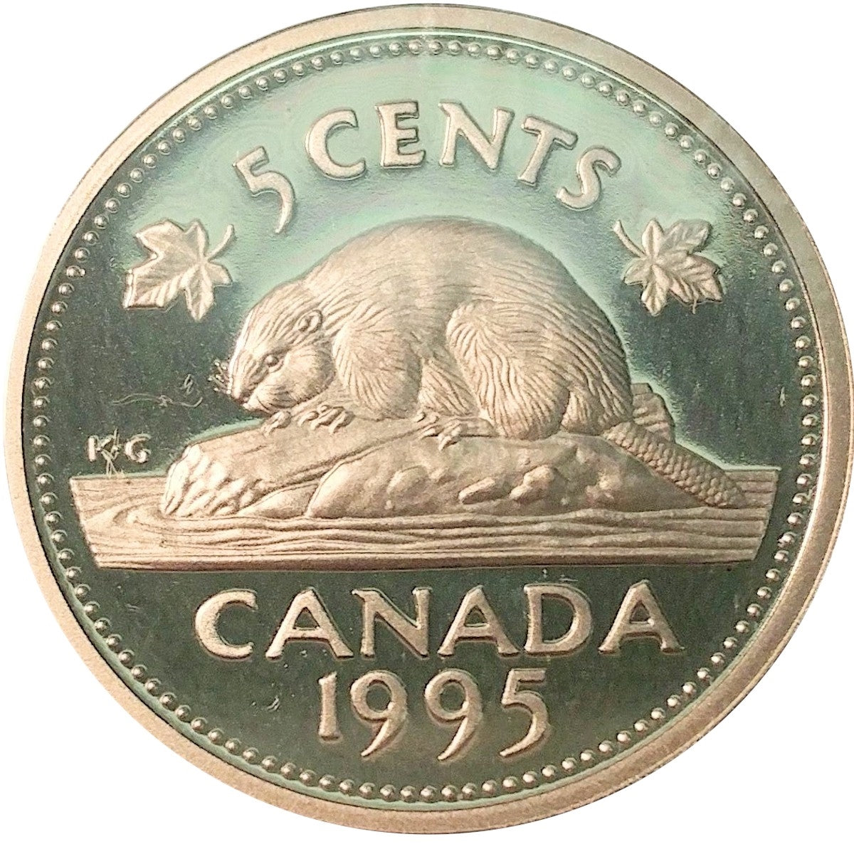 1995 Canada 5-cents Proof – Colonial Acres Coins
