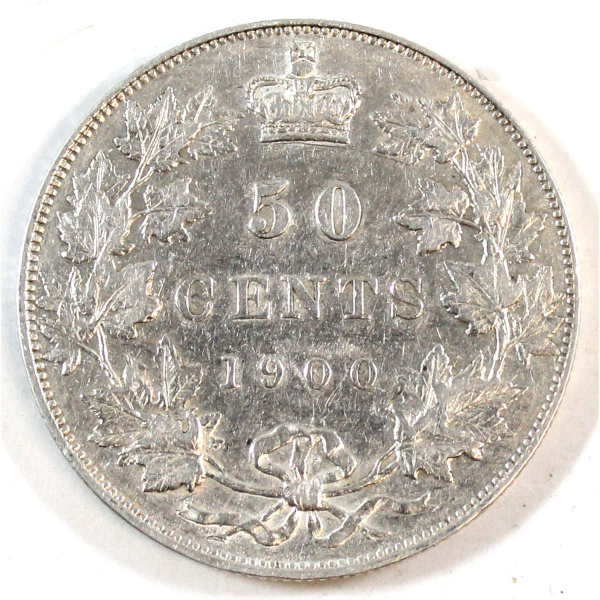 1900 Canada 50-cents EF-AU (EF45) $ – Colonial Acres Coins