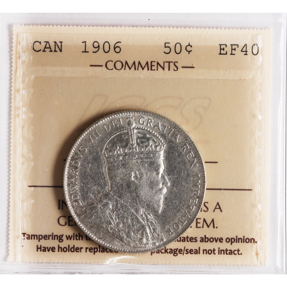 50 Cents 1900-1909 | Colonial Acres Coins