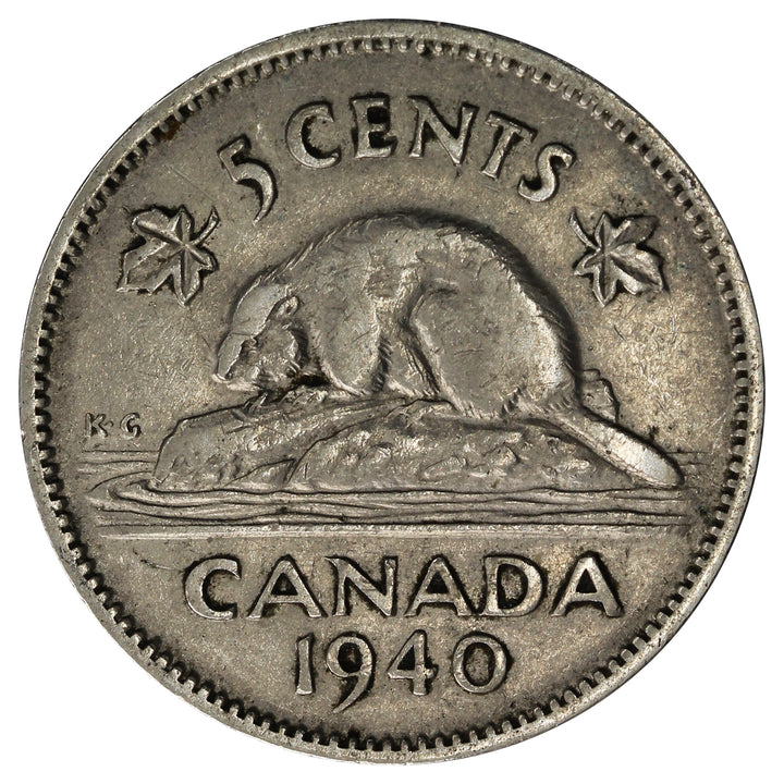 5 Cents 1940-1949 | Colonial Acres Coins