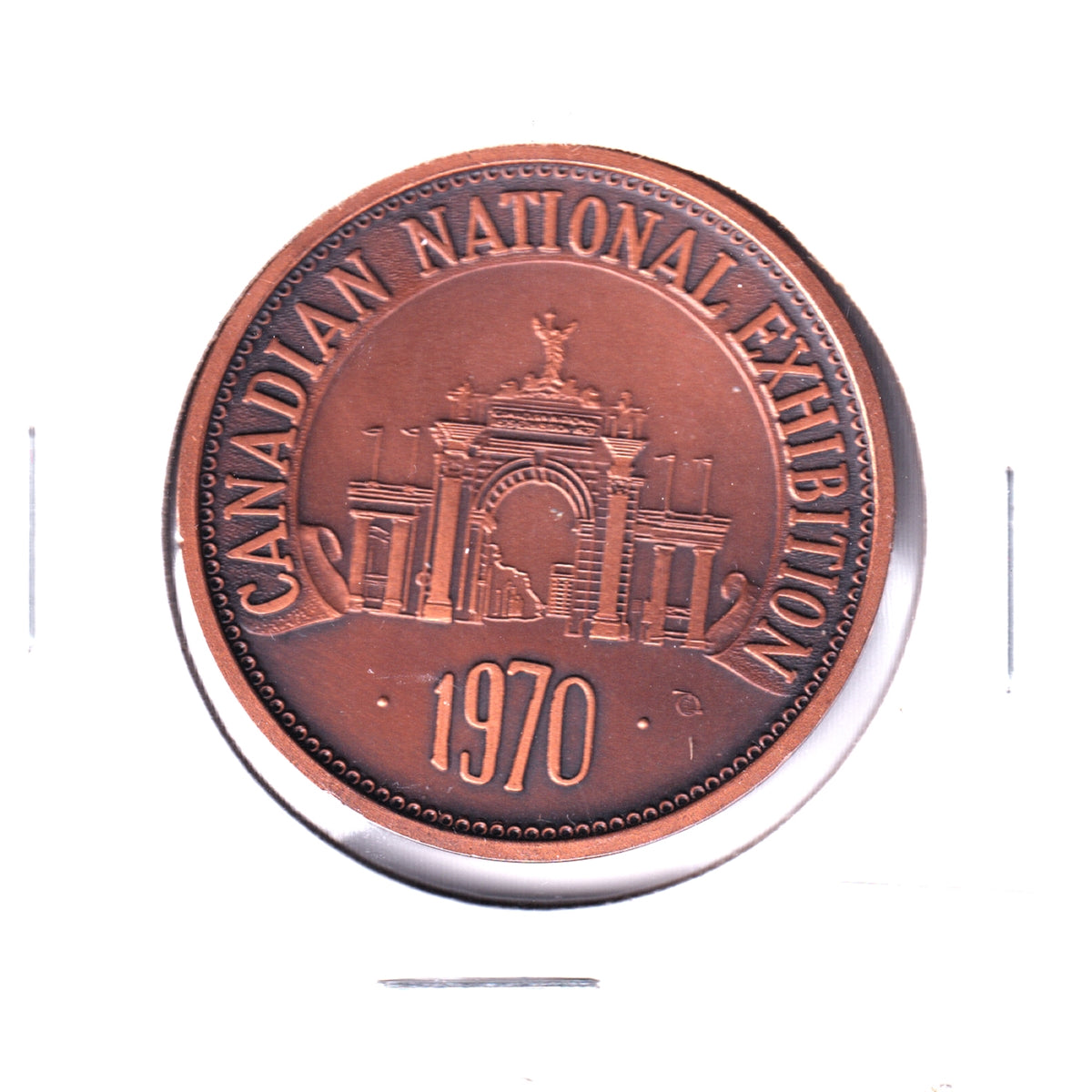 1970 Canadian National Exhibition Medallion: Crystal Palace – Colonial ...
