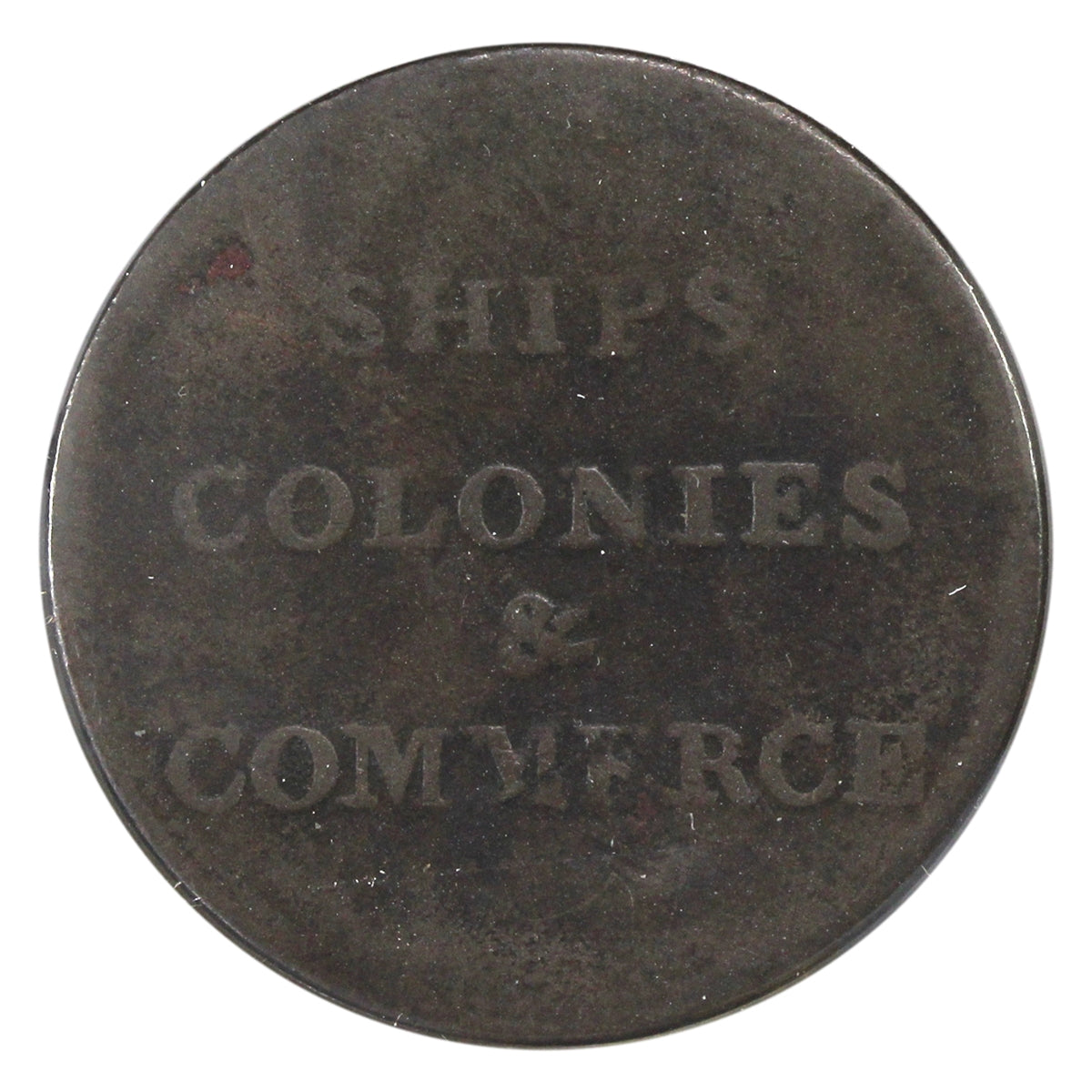 LC-58A2 Ships Colonies & Commerce Closed Sleeve Token Very Fine (VF20 ...