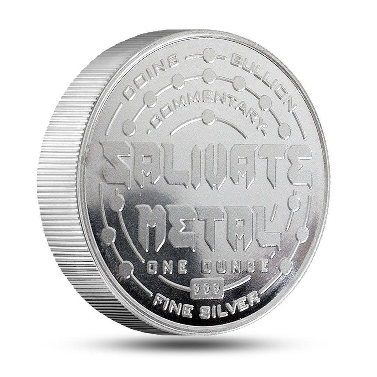 Salivate Metal (Piedford-Style) 1oz Silver Round. Limited Run of 657 ...