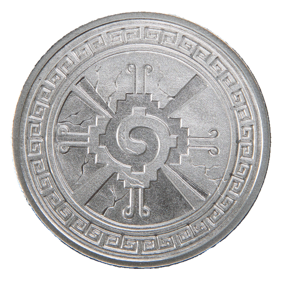 CSM Aztec Ometeotl: God of Duality 1oz .999 Silver Round (No Tax) Rim ...