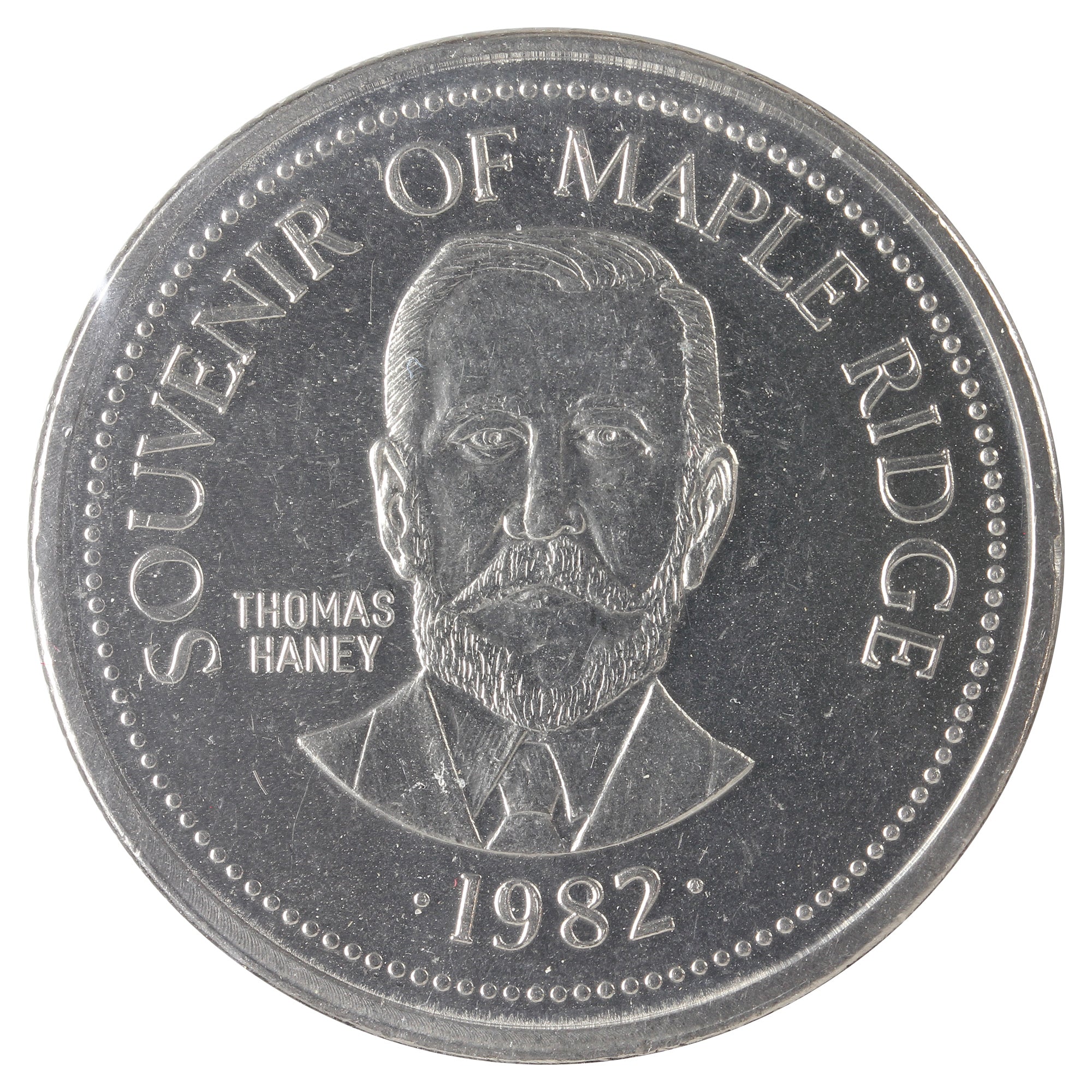 1982 Maple Ridge B.C - Maple Ridge Mountain Festival Dollar Token ...