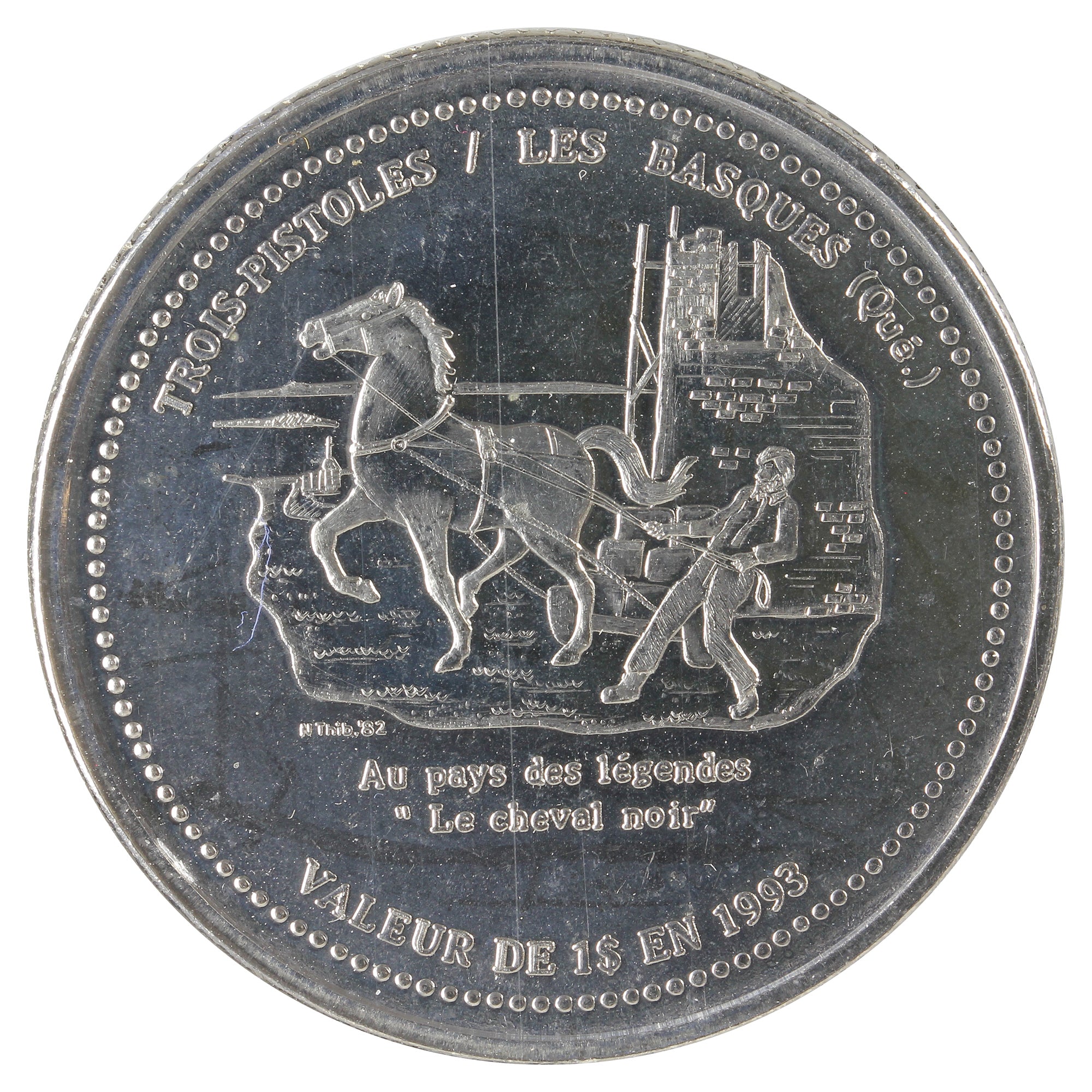 1993 Pistole Token – Colonial Acres Coins