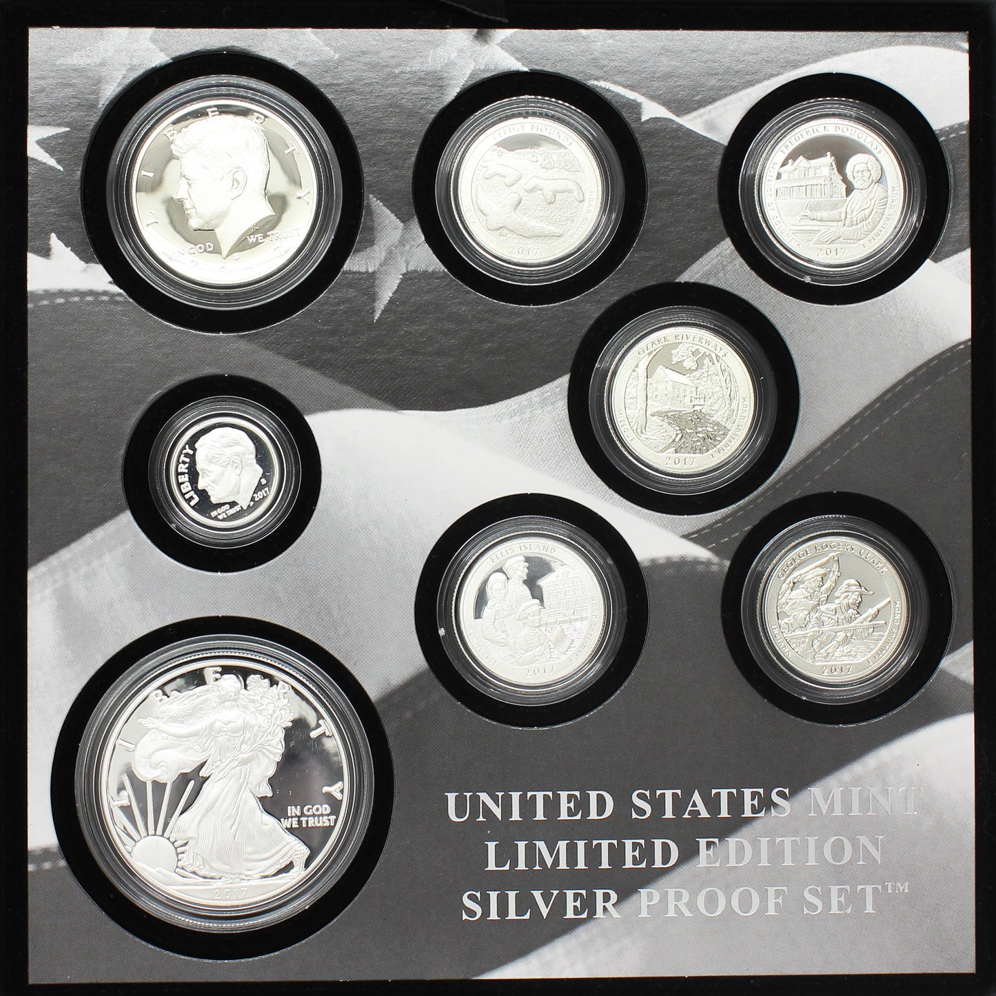 2017 United States Mint Limited Edition Silver Proof Set – Colonial ...