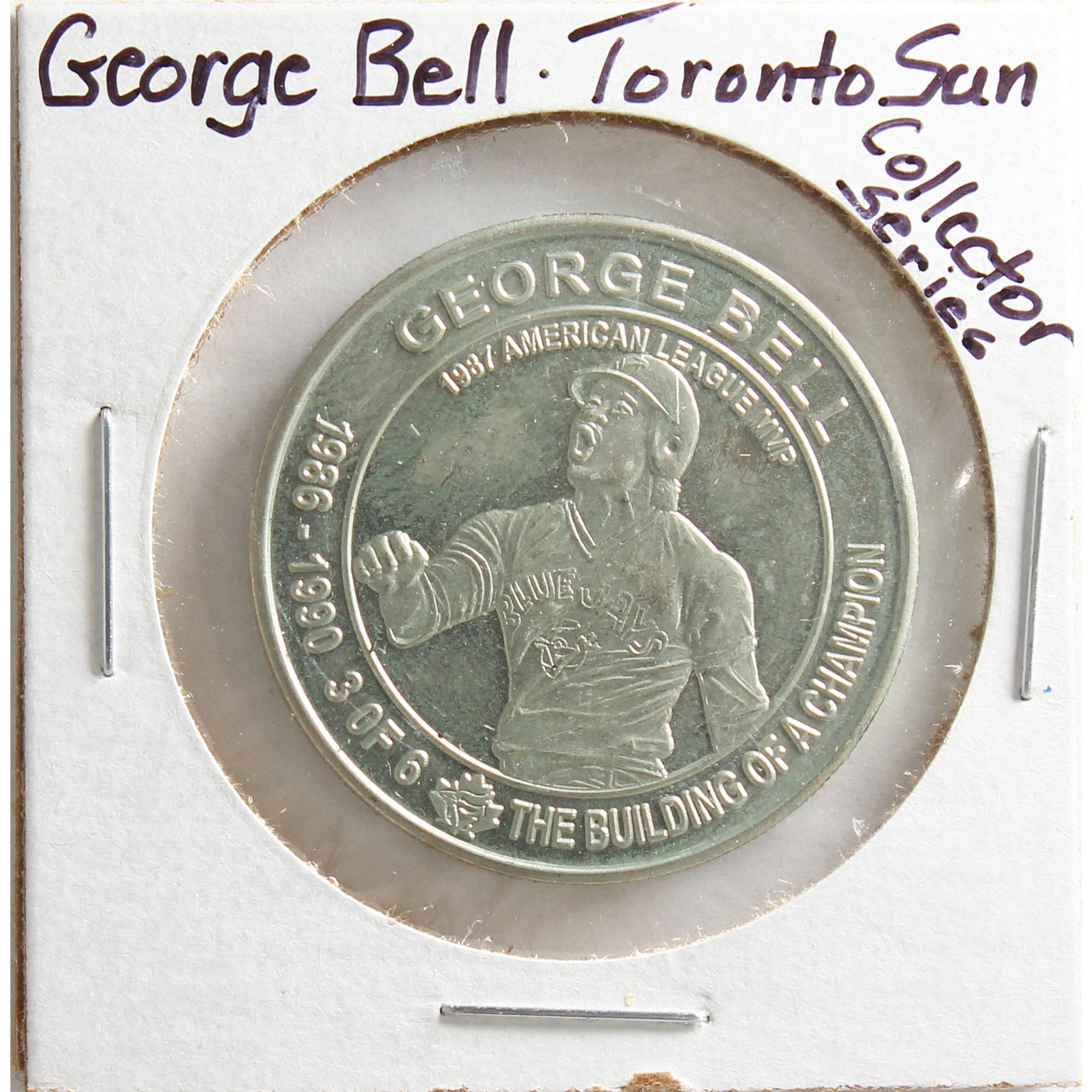 George Bell, Toronto Sun Collector Series Token – Colonial Acres Coins