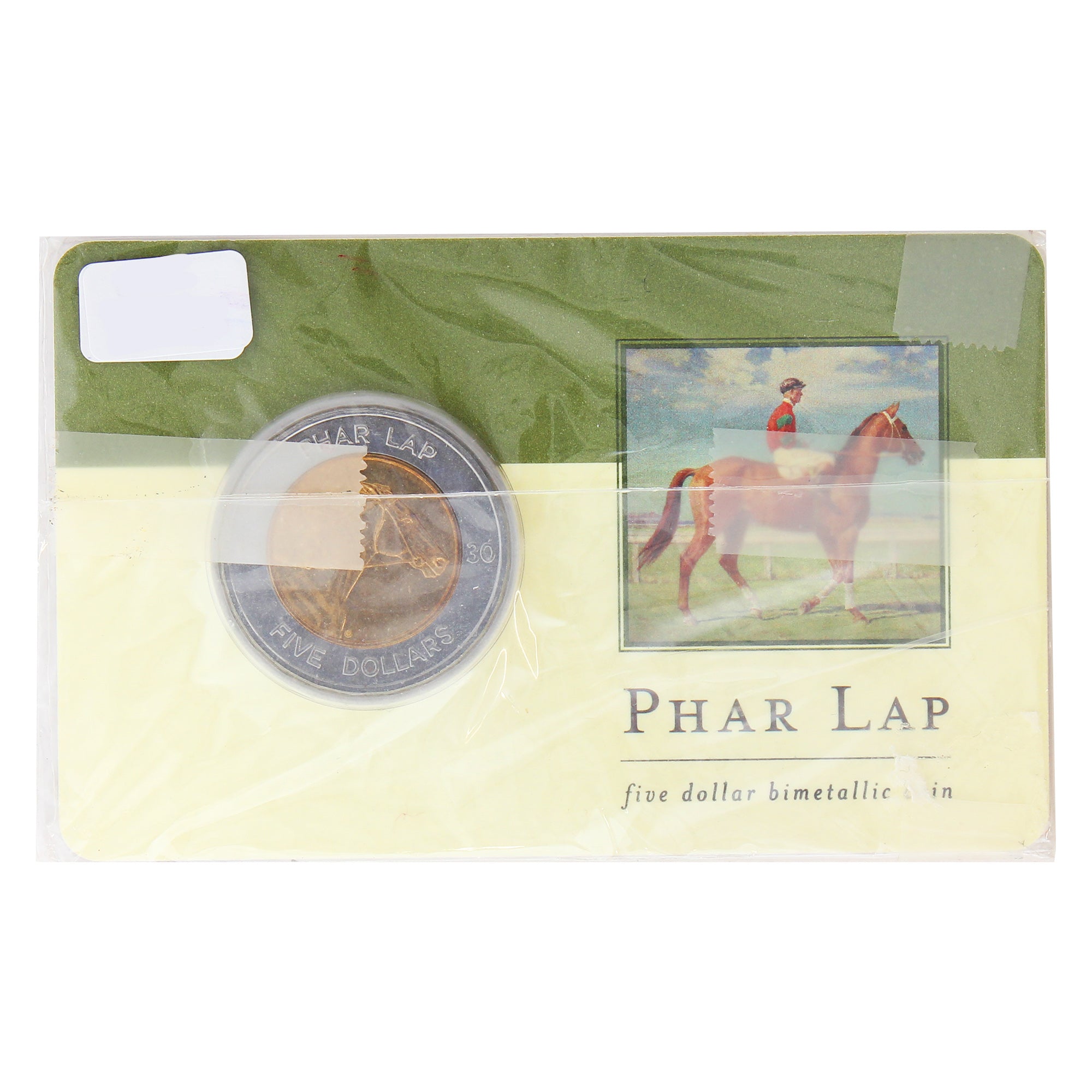 2000 Australia $5 70th Anniversary of Phar Lap's Melbourne Cup Win in ...