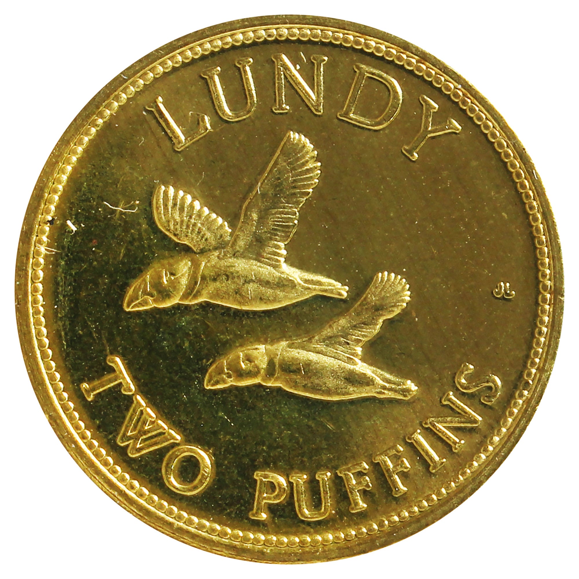2011 Lundy 2 Puffins Medallion – Colonial Acres Coins