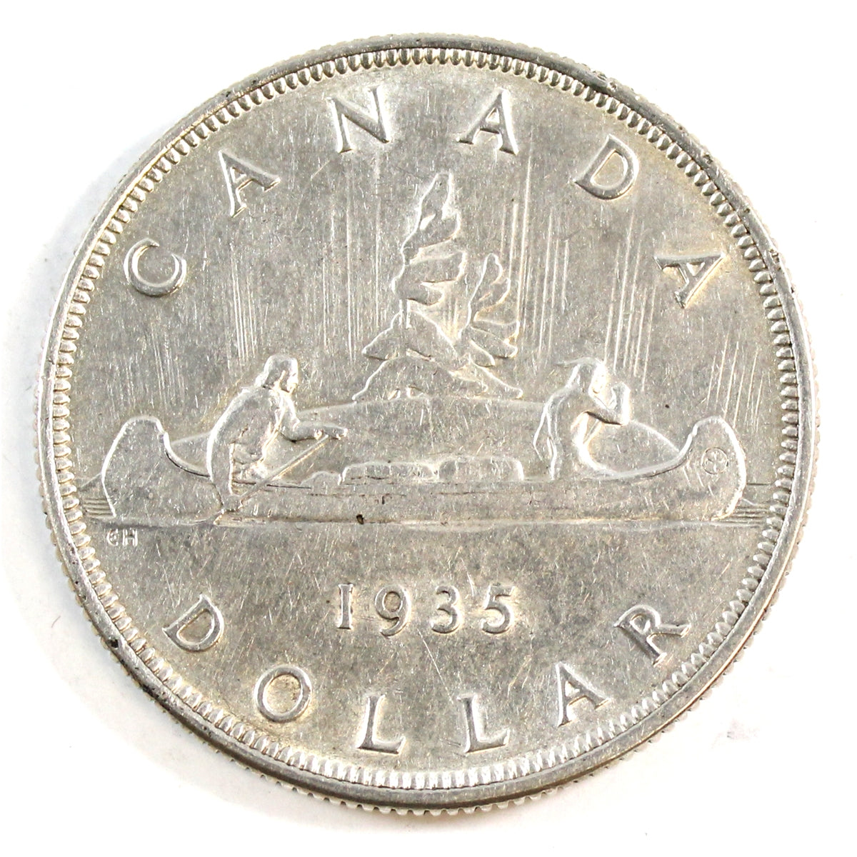 1935 Canada Dollar Extra Fine (EF40) – Colonial Acres Coins