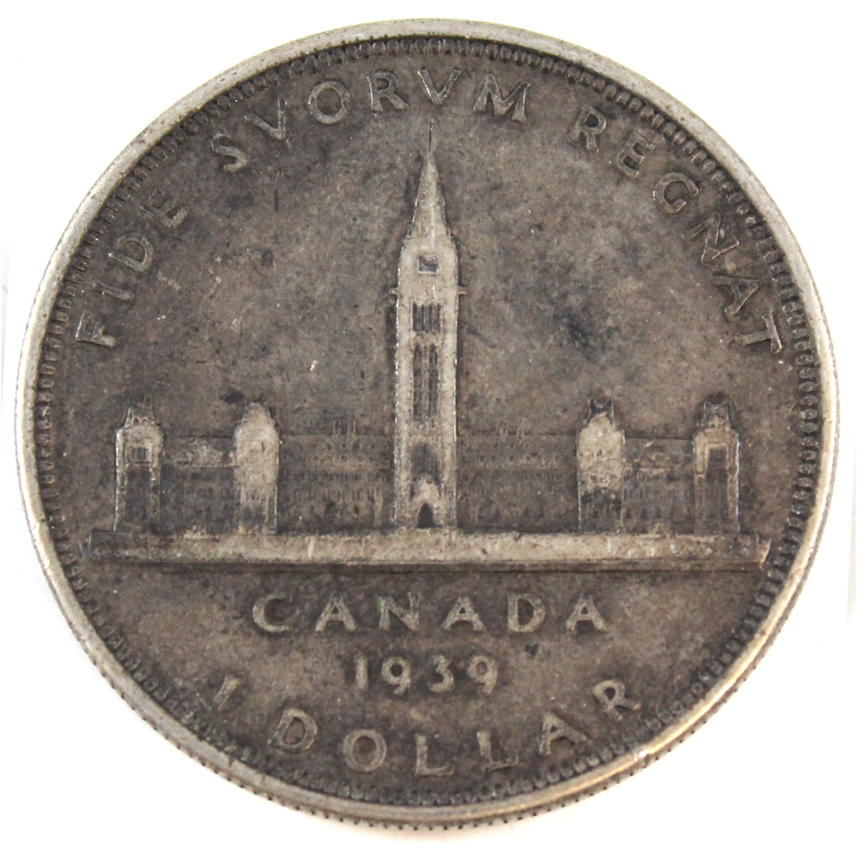 1939 Canada Dollar Circulated – Colonial Acres Coins