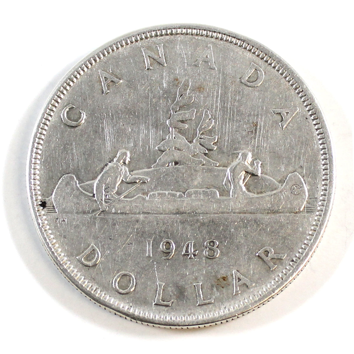 1948 Canada Dollar Very Fine (VF20) $ – Colonial Acres Coins