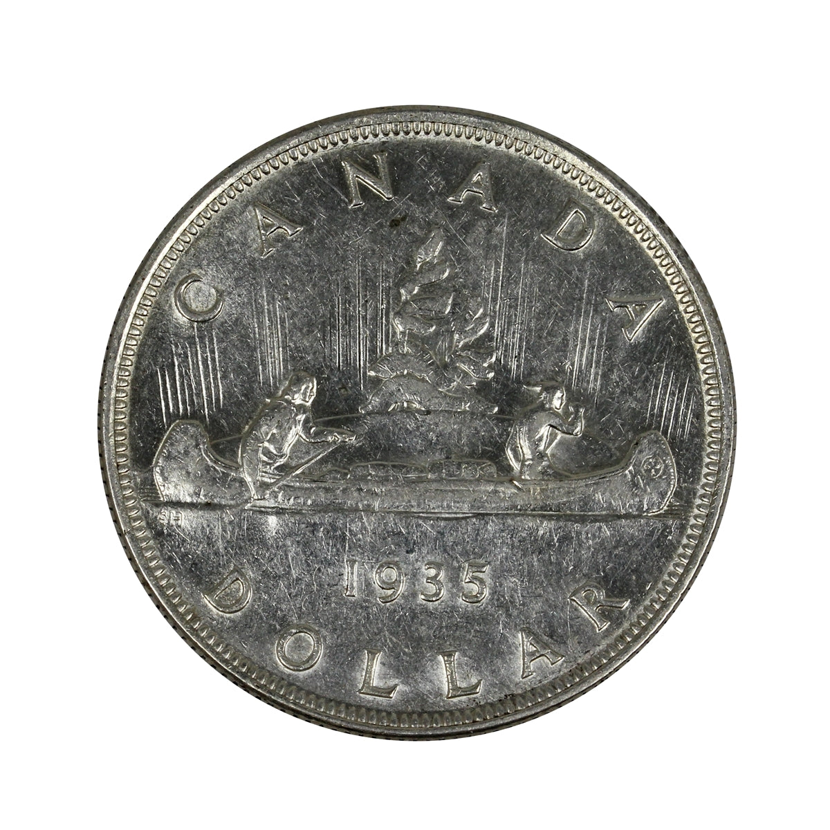 1935 2x XXV Canada Dollar EF-AU (EF45) $ – Colonial Acres Coins