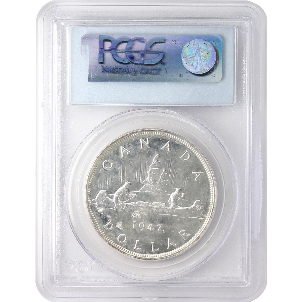 1947 Maple Leaf Canada Dollar PCGS Certified MS63 – Colonial Acres Coins