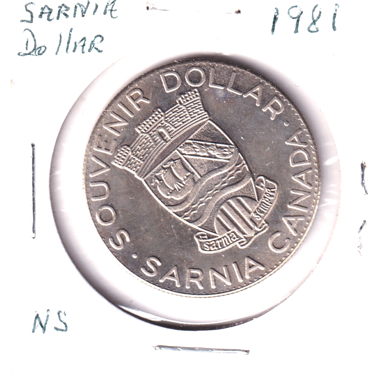 1981 Sarnia, ON, Souvenir Dollar Trade Token: Bluewaterland – Colonial ...