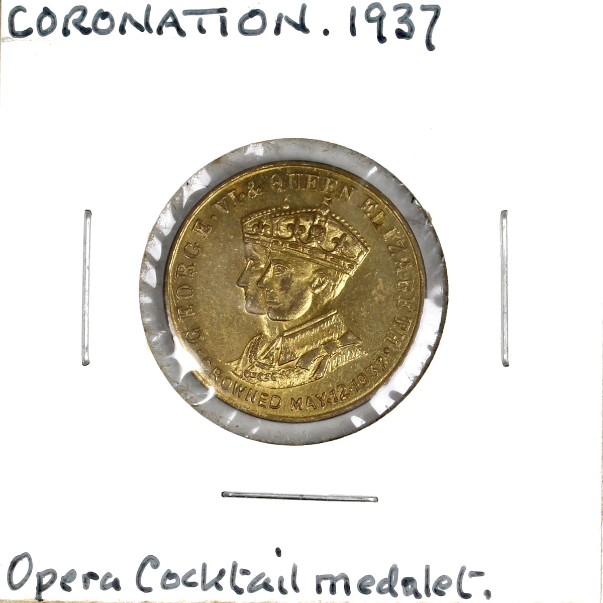 1937 King George VI & Queen Elizabeth Coronation Opera Cocktail De Lux ...