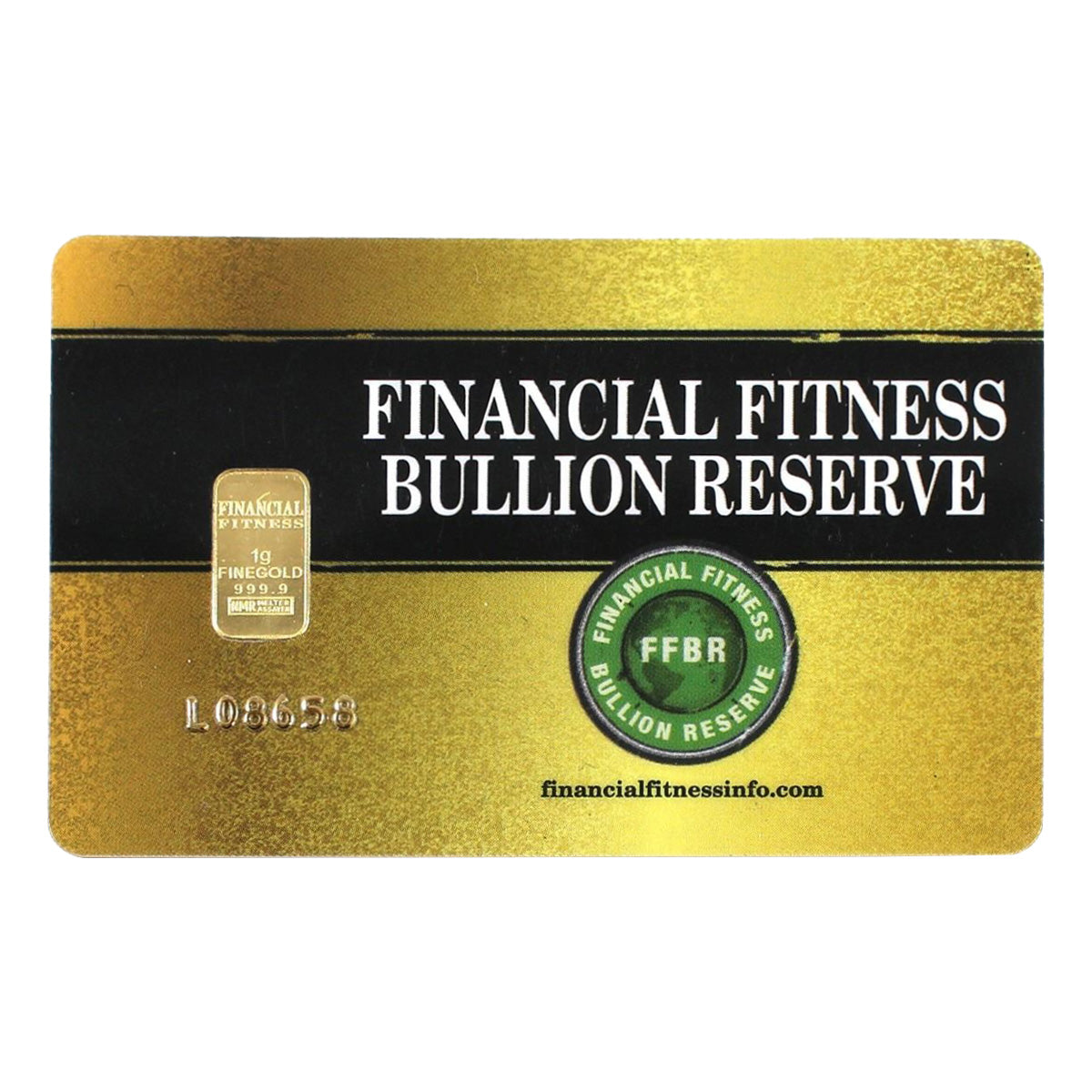 Nadir 1g Financial Fitness Bullion Reserve Gold in Card (No Tax) Holde ...