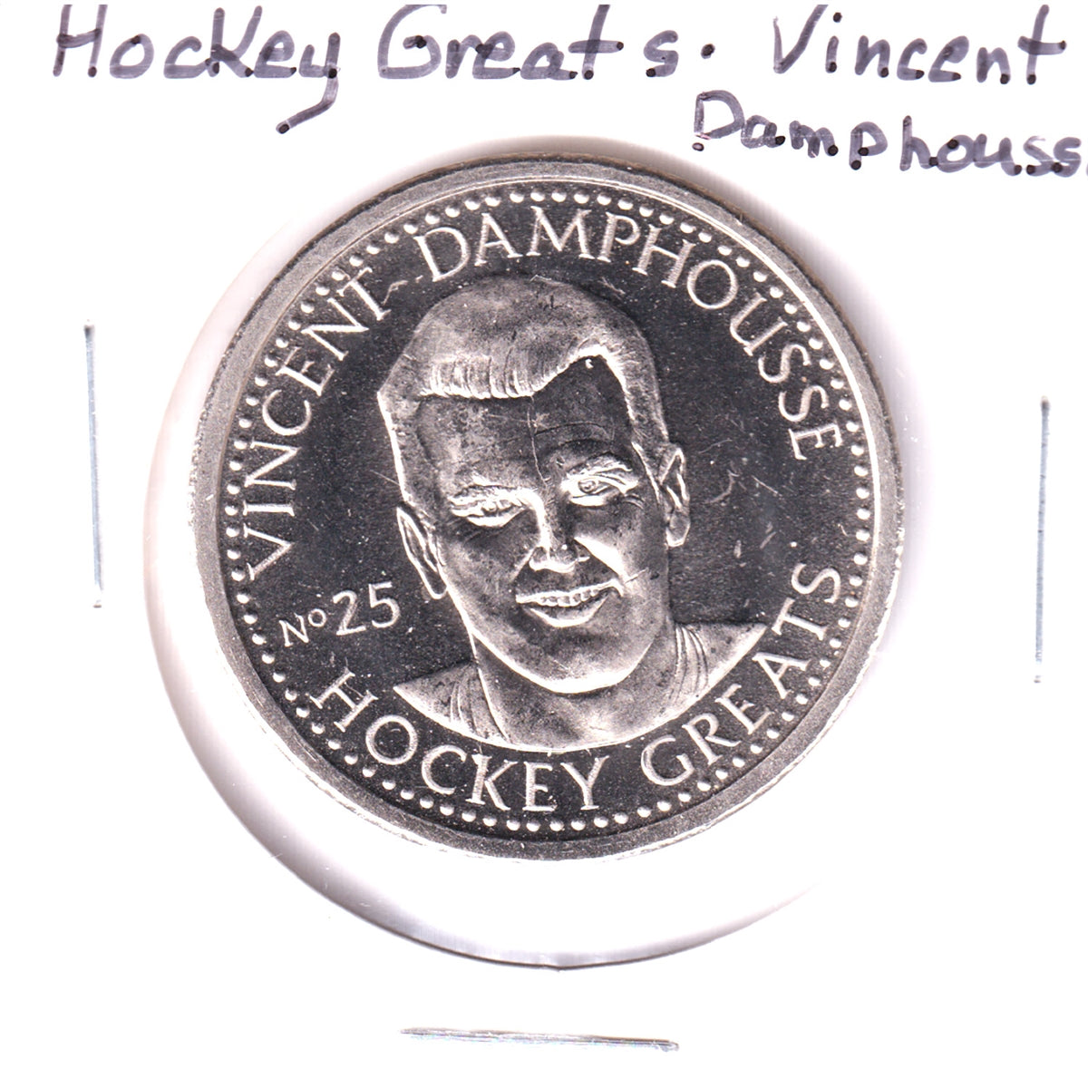 NHLPA Hockey Greats Coin Collection: Vincent Damphousse Medallion ...