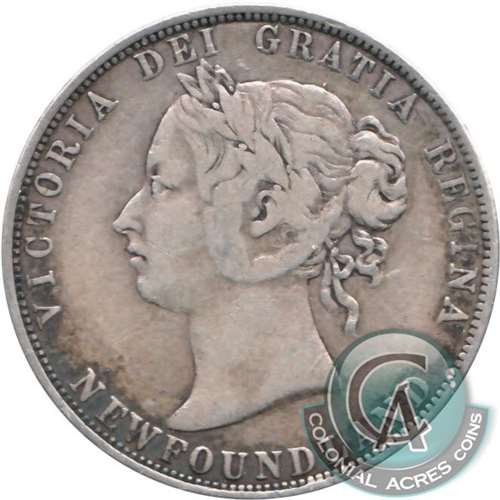 Newfoundland 50 Cents (1870-1919) - Colonial Acres Coins