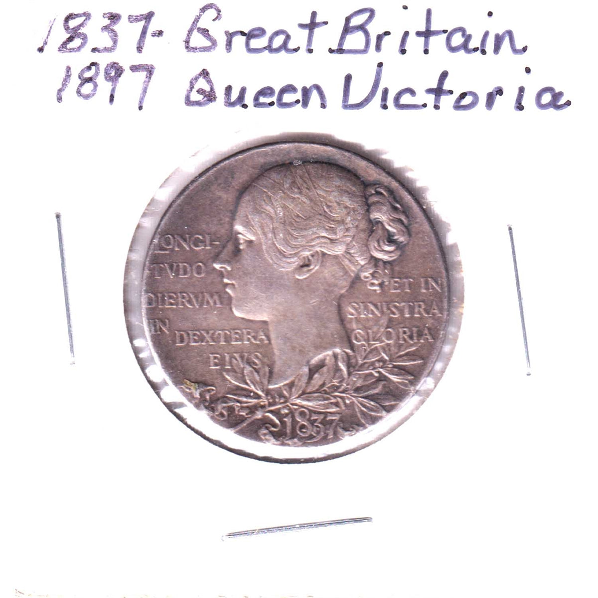 1897 Queen Victoria Diamond Jubilee Medallion – Colonial Acres Coins
