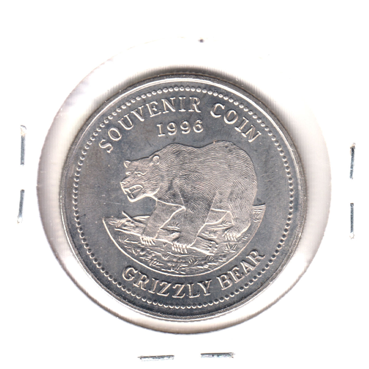 1996 Banff Lake Louise Souvenir Medallion - Grizzly Bear – Colonial ...