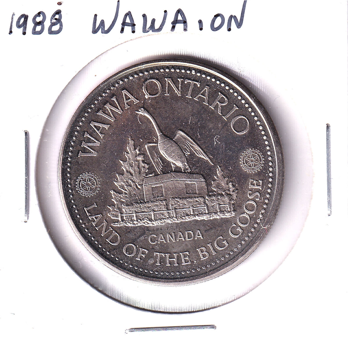 1988 Wawa Ontario Land of the Big Goose Trade Dollar Token – Colonial ...