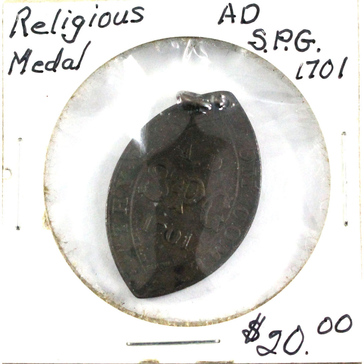 1701-1891 Religious Medallion – Colonial Acres Coins